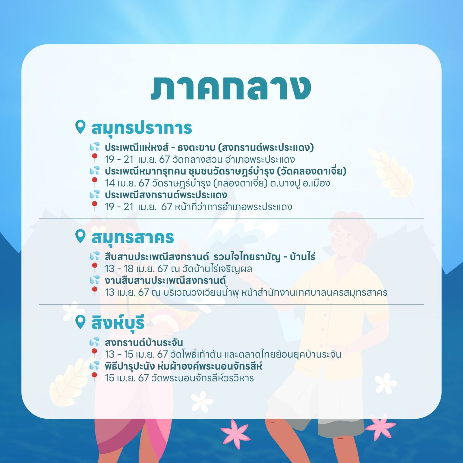 แจกแผนเที่ยวทั่วไทย วันหยุดสงกรานต์ เมษา 67 - ACCESSTRADE TH