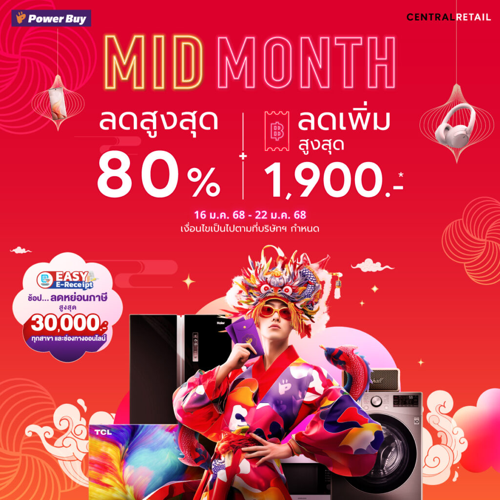 Easy E-Receipt 2025 ช้อปลดภาษี ซื้อของผ่านช่องทางออนไลน์ลดภาษี - ACCESSTRADE TH